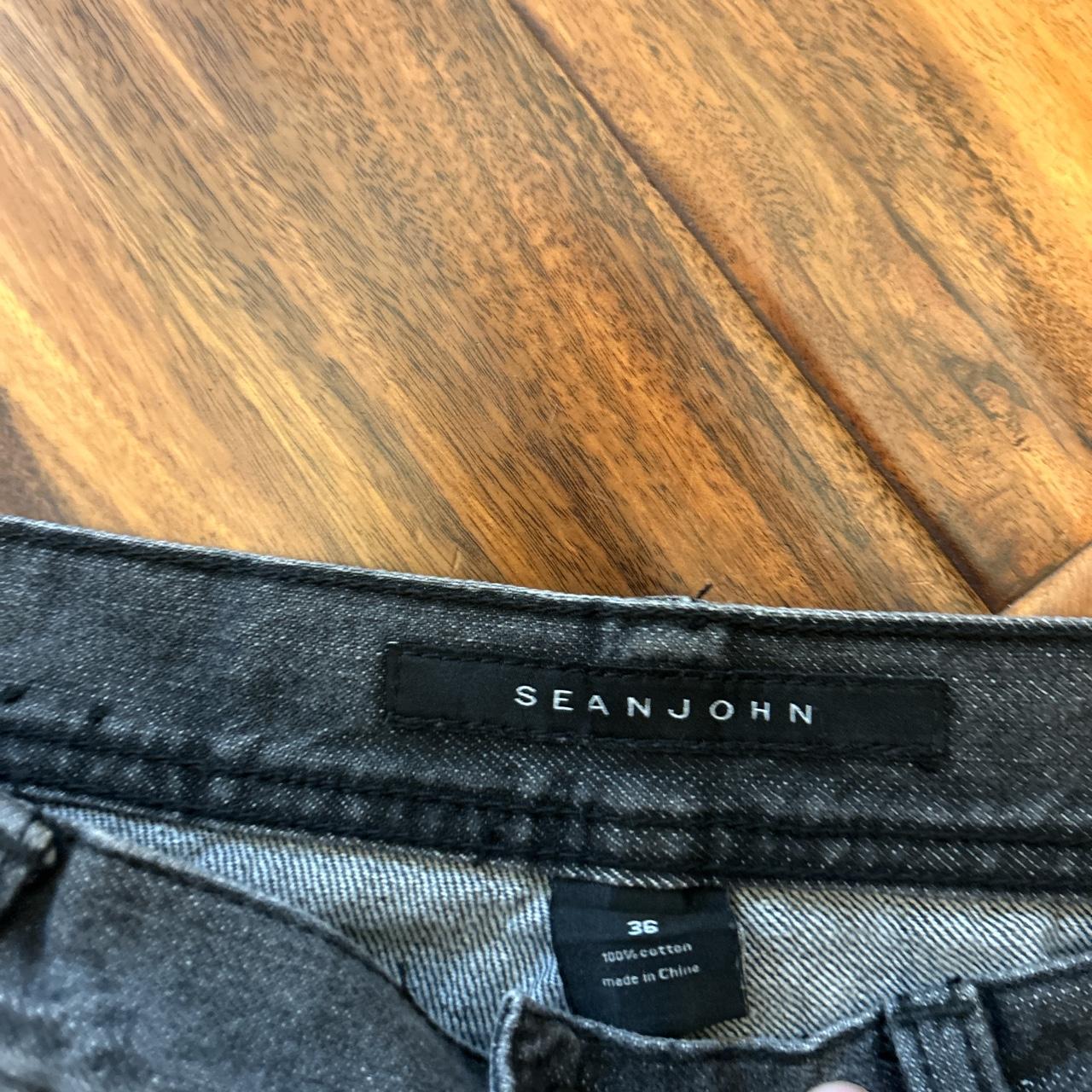 CYBERY2K BAGGY AF SEAN JOHN JEANS SICK DARK... - Depop