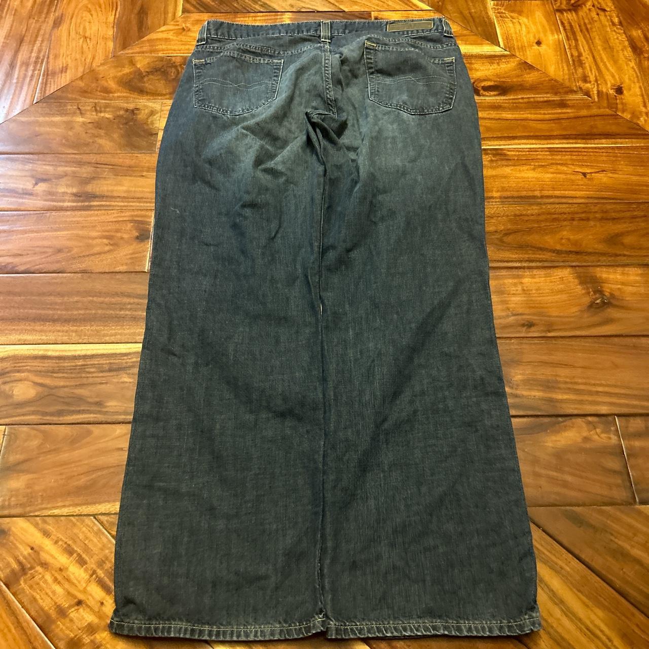 CYBERY2K BAGGY PERRY ELLIS JEANS 36x32 10 inch leg... - Depop