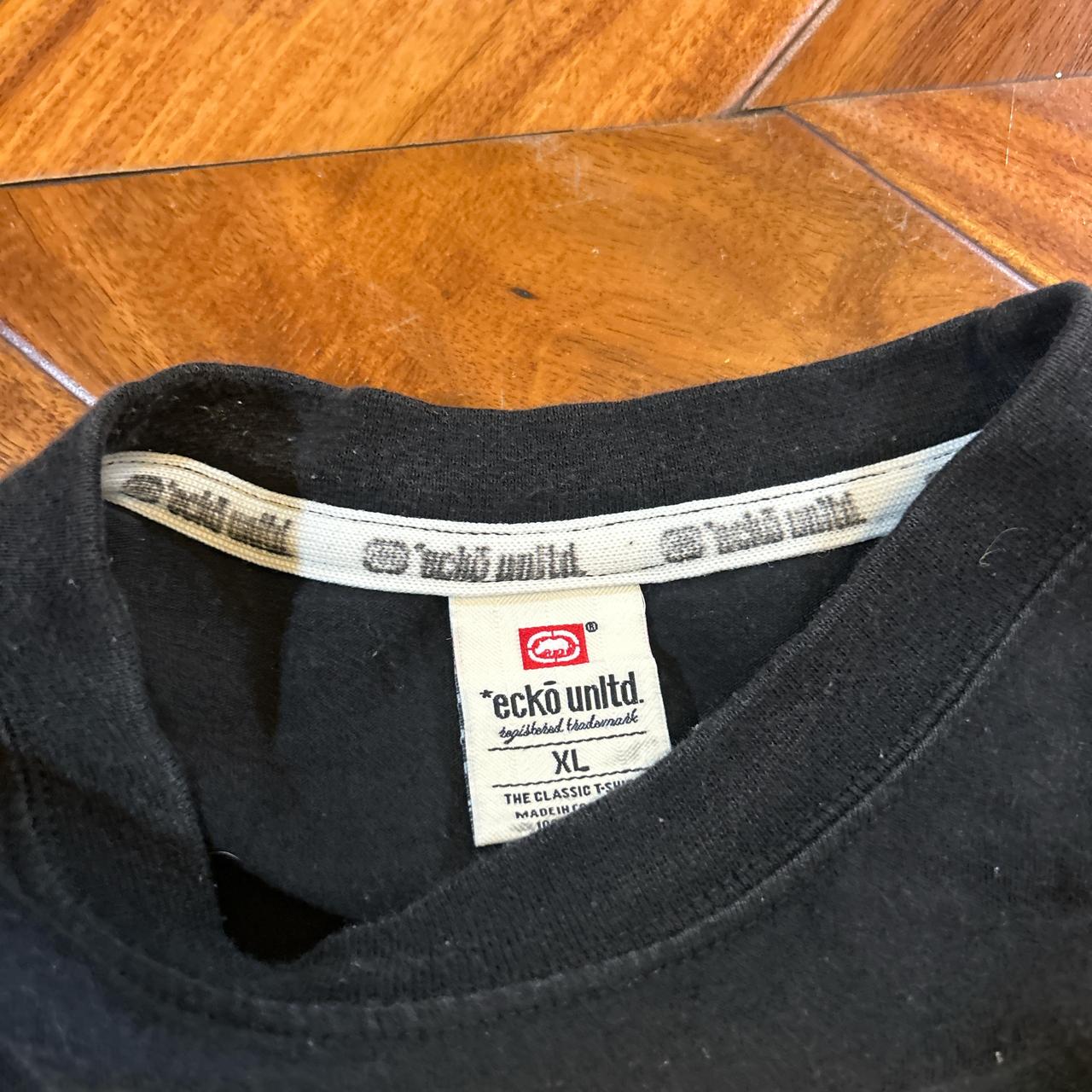 Crazy Y2K Ecko unltd tee XL- 25x29 - Depop