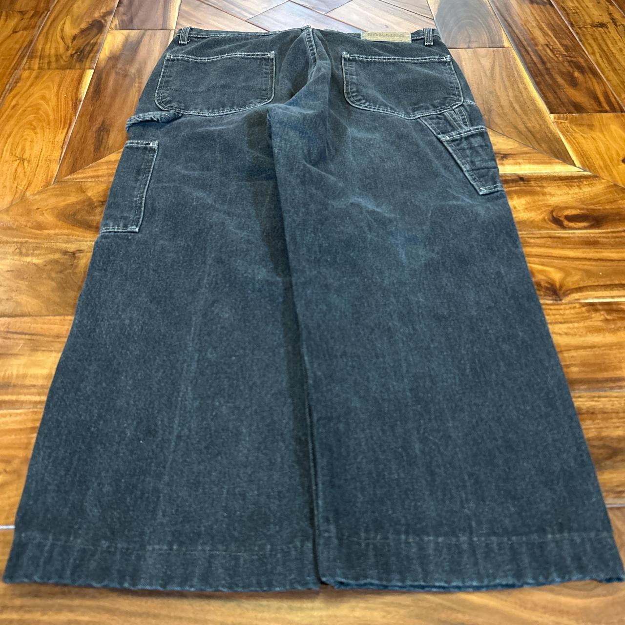 Y2K baggy dark wash nautica carpenter... | Depop