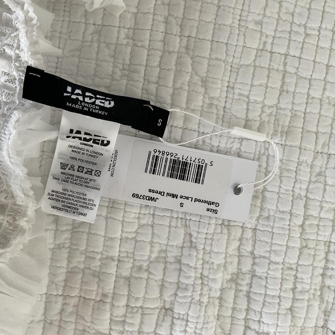 Jaded Ldn gathered lace mini dress NWT so so so cute... - Depop