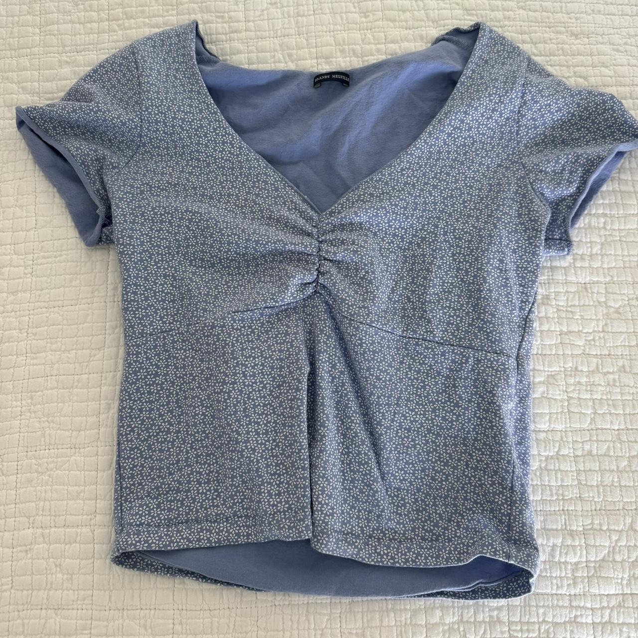 Brandy melville gina top so cute but I never wear... - Depop