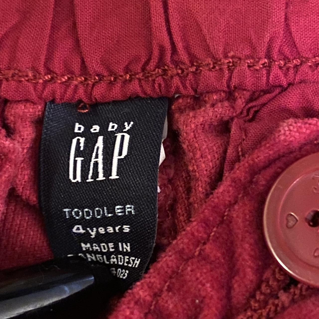Baby Gap red pants Size toddler 4 years Inseam... - Depop