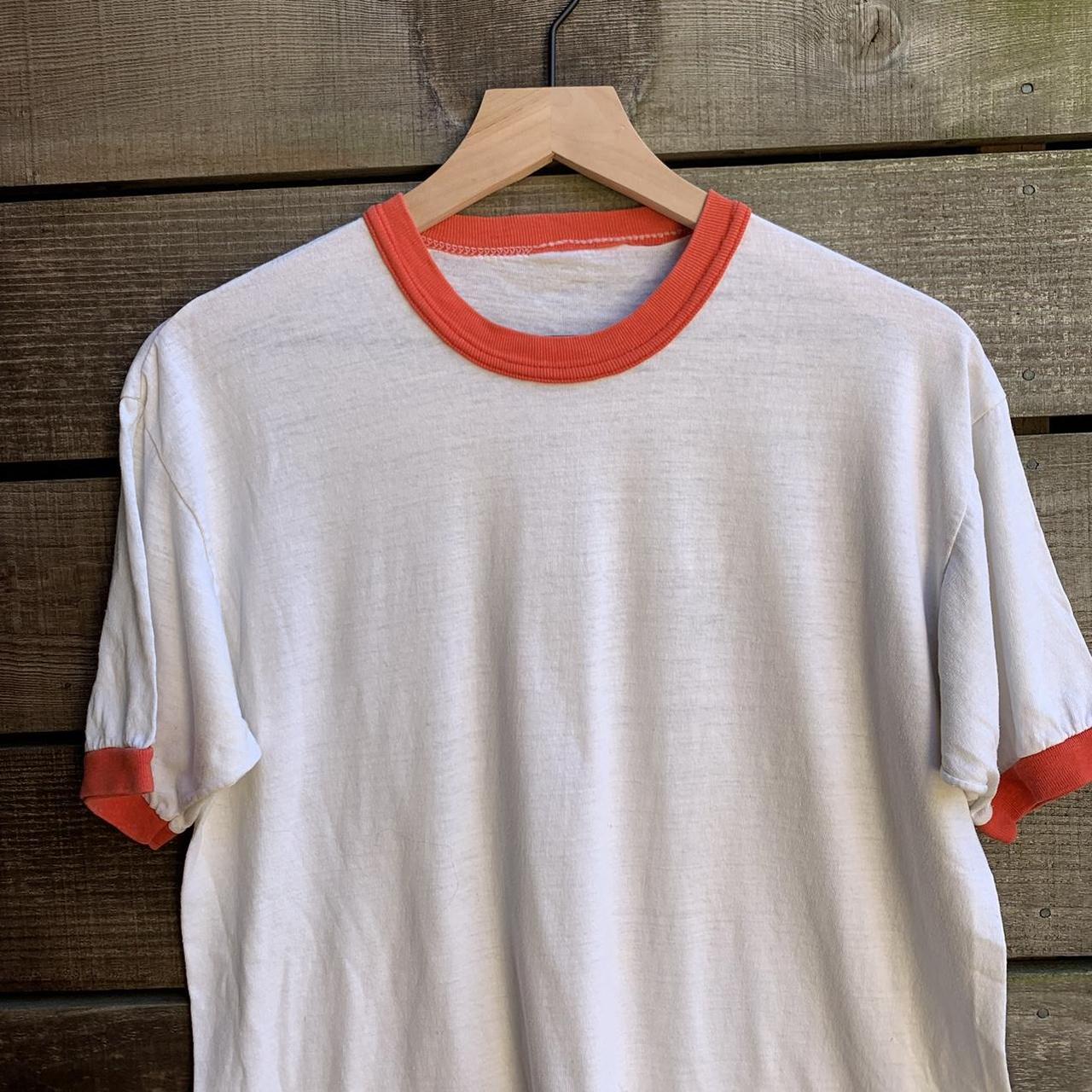 Vintage 70s/80s ringer tee!! Just a classic shirt.... - Depop