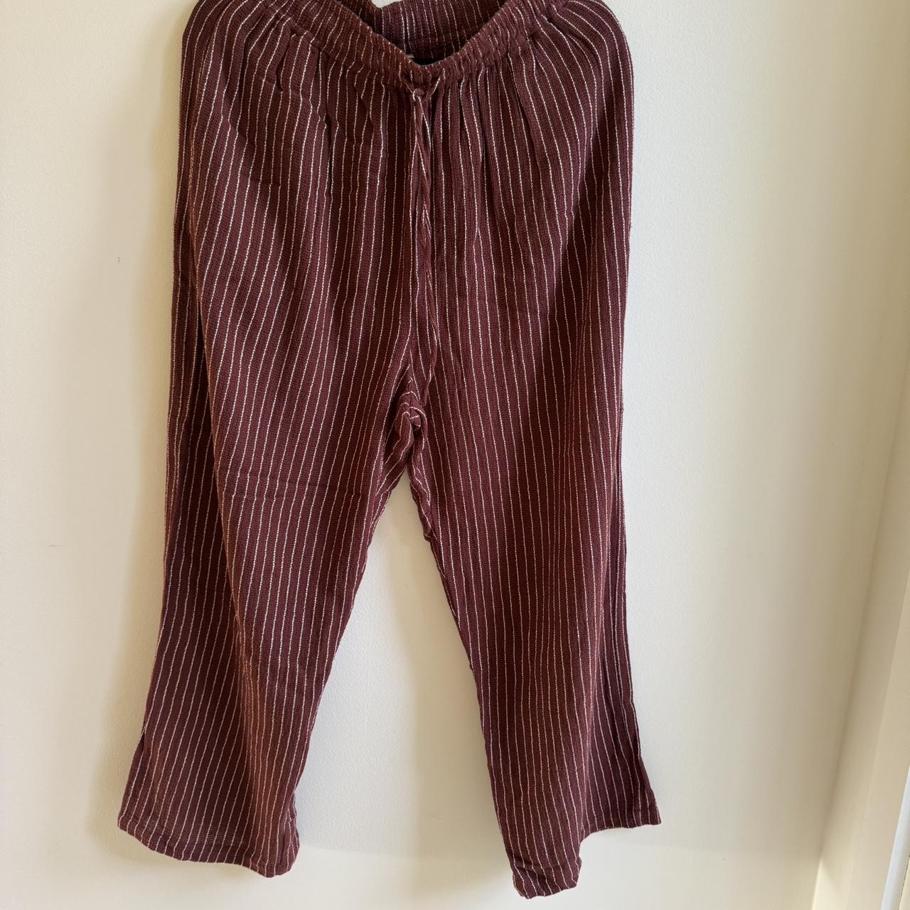 Zulu & Zephyr woven pants - elasticated waistband... - Depop