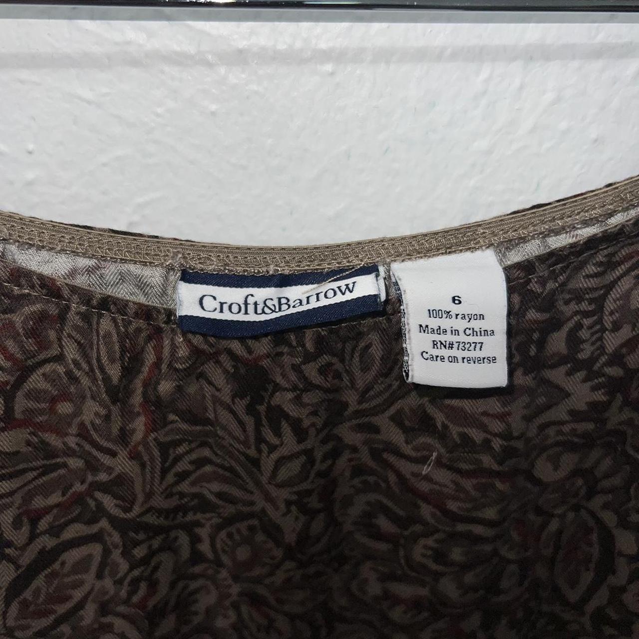 Croft & Barrow skirt, zipper works. - Depop