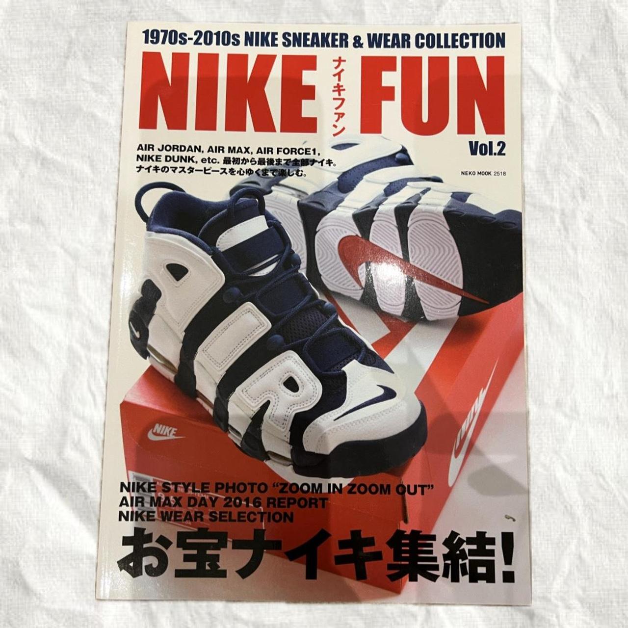 vintage Nike Fun 2010 Japanese sneaker magazine... | Depop