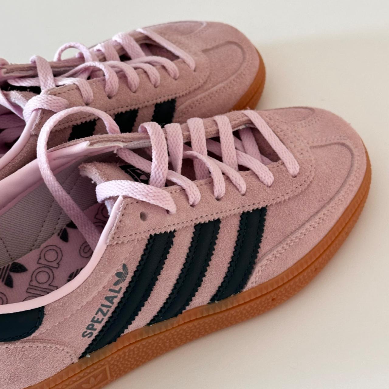 Adidas Handball Spezial (clear pink) Size womens... - Depop