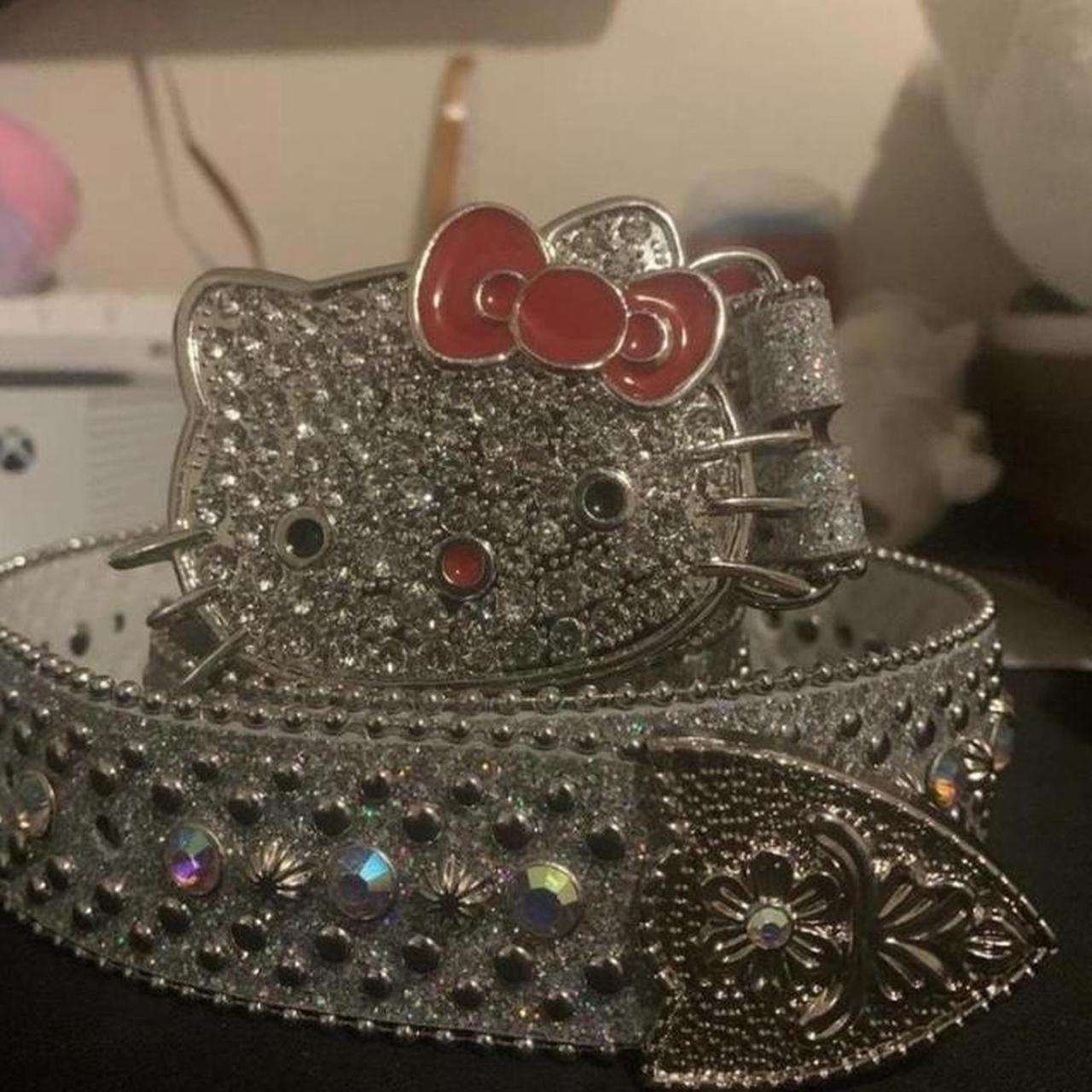 White hello kitty belt this is my clothing brand... - Depop