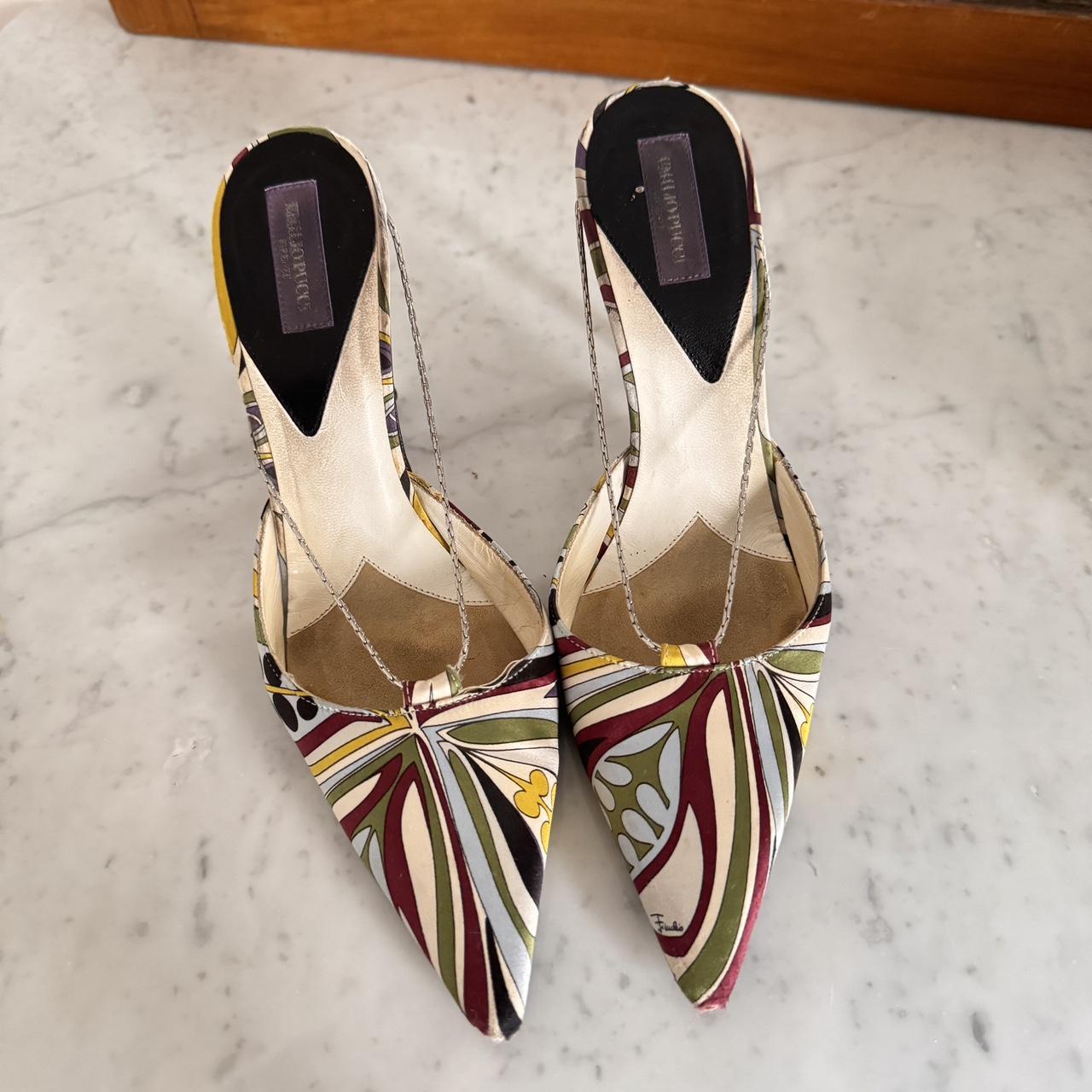 Emilio Pucci Vintage Heels - Depop