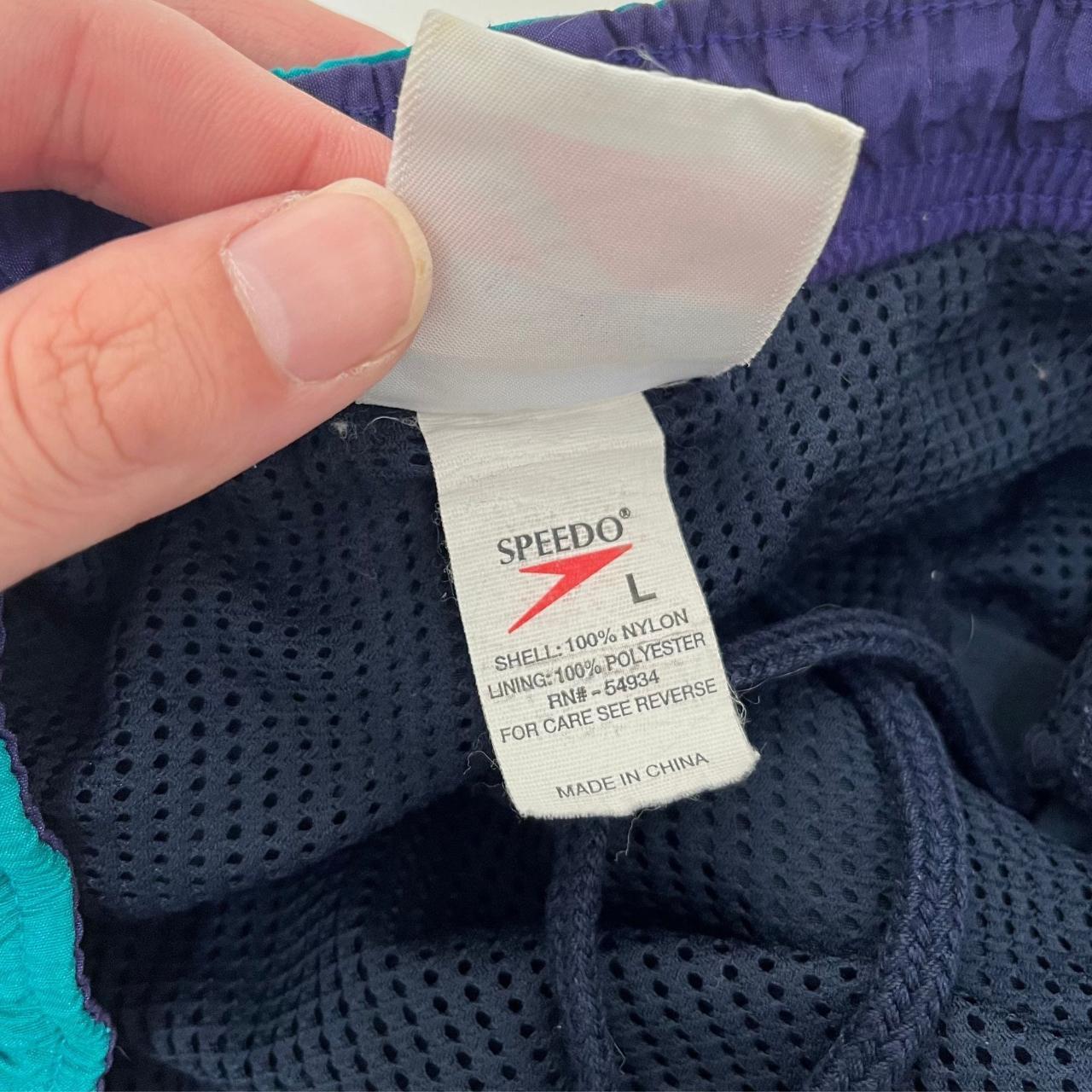 These vintage 1990s Speedo men's swim trunks feature... - Depop