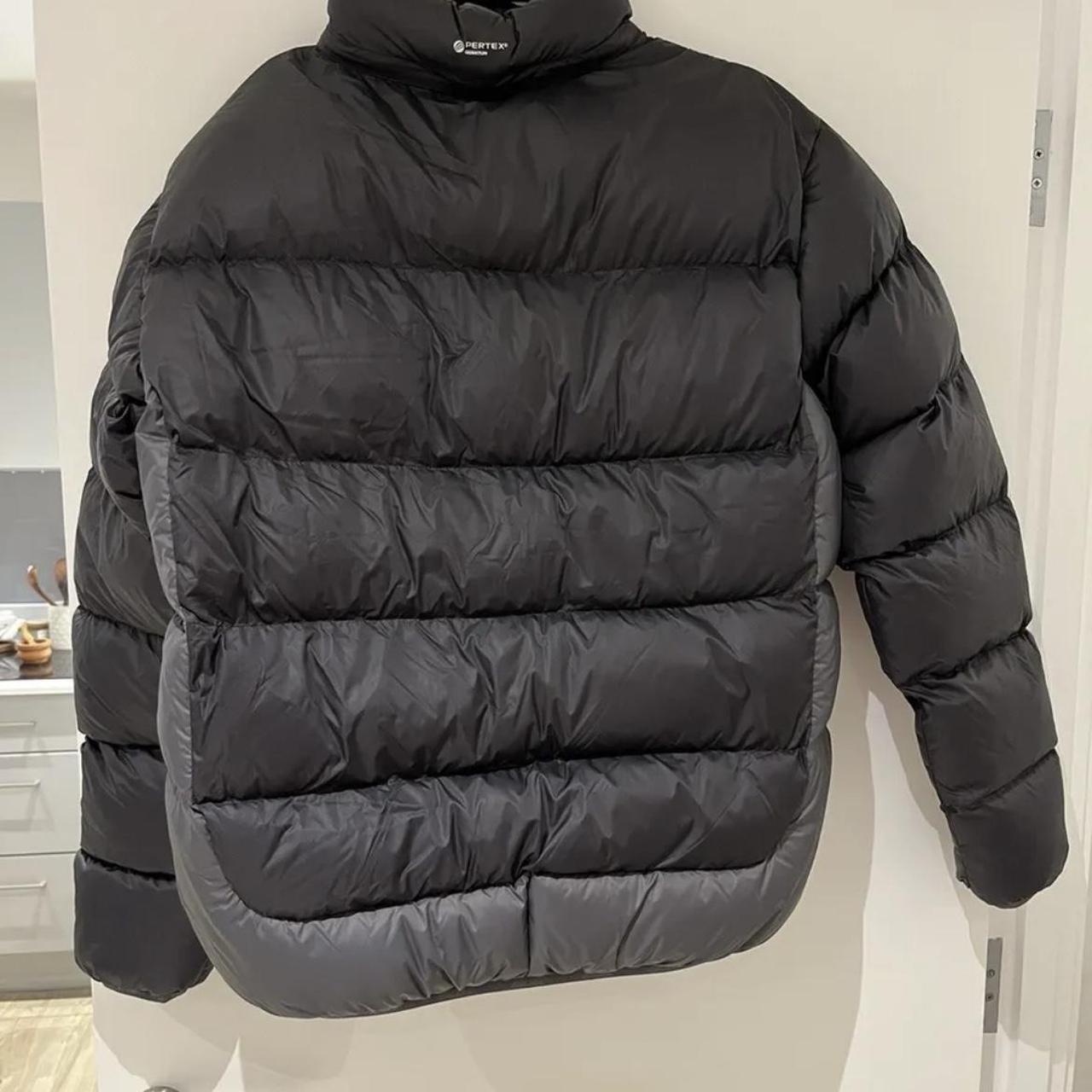 Palace PAL-TEX Half Zip Puffa Jacket Black... - Depop