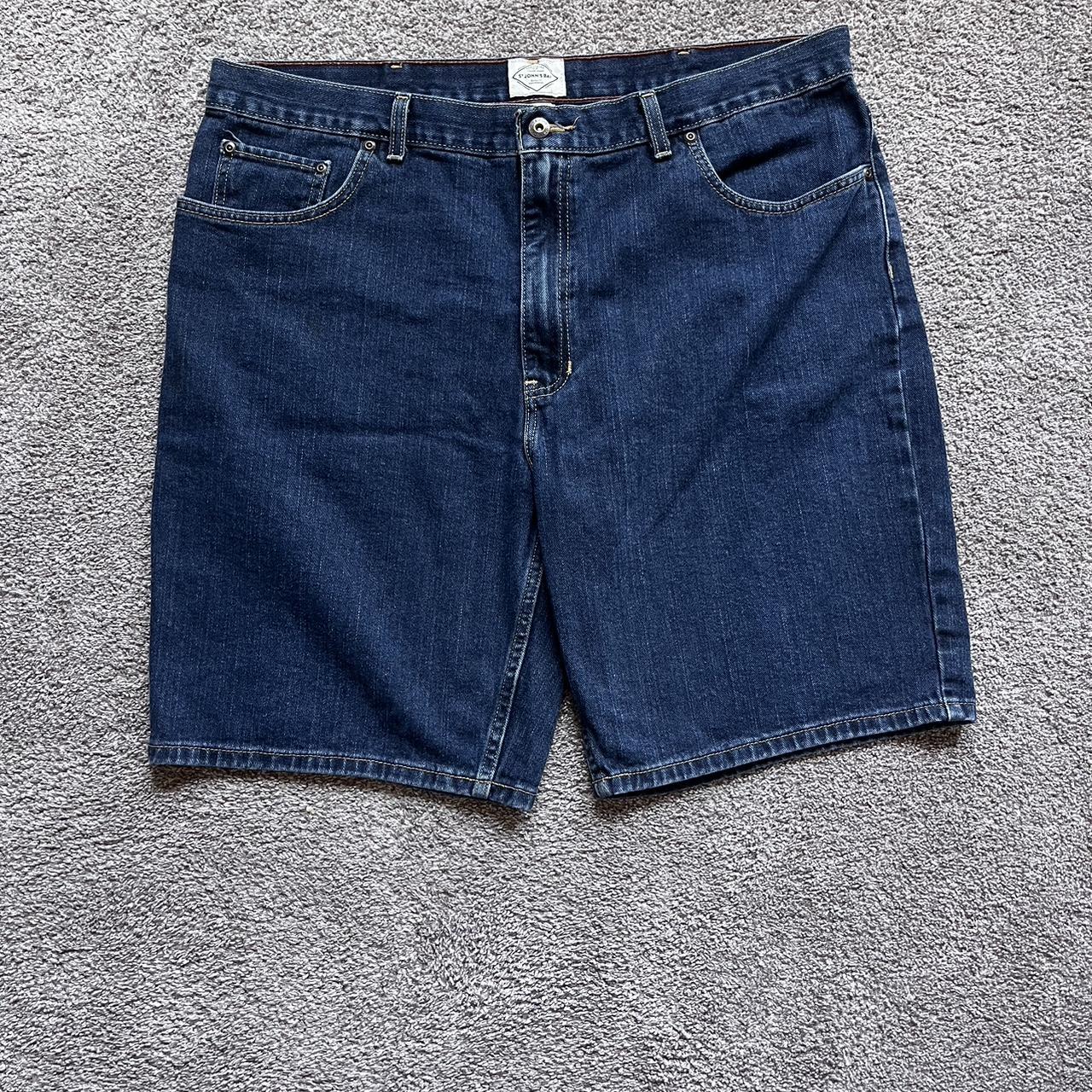 massive baggy vintage jorts wide asf comfy us mens... - Depop