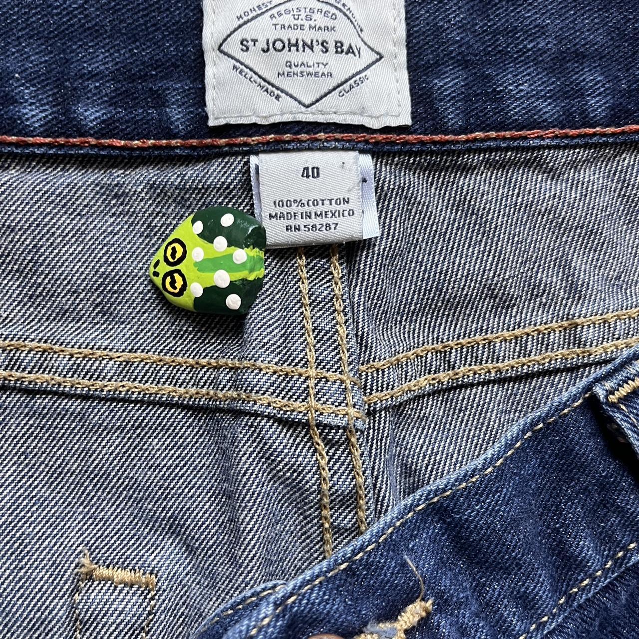 massive baggy vintage jorts wide asf comfy us mens... - Depop