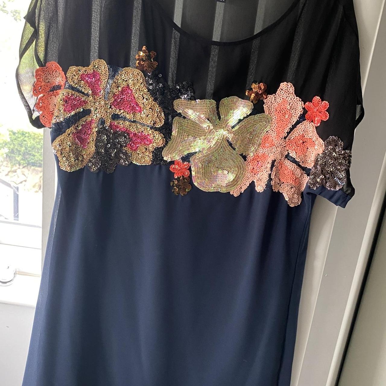 French Connection shift dress Beautiful sequin... - Depop