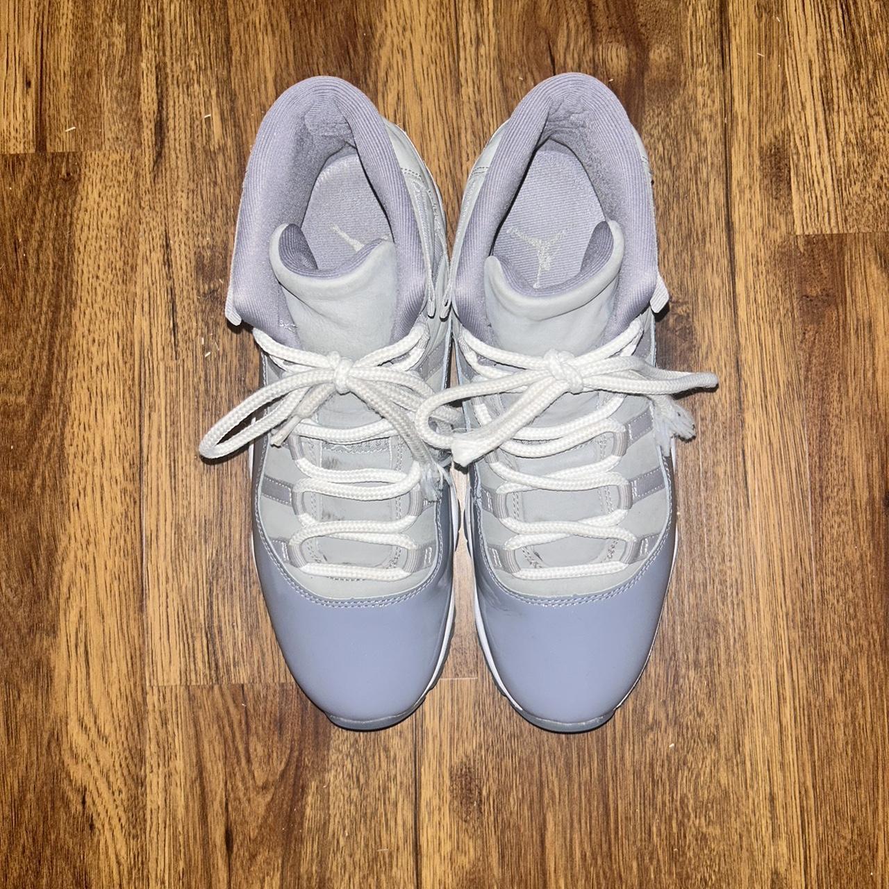 Jordan Men's Grey Trainers | Depop