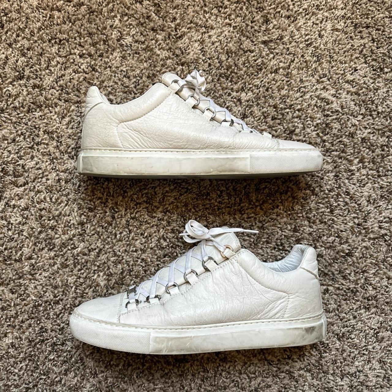 Balenciaga Arena Low ‘White’ Size 9/42 - Depop
