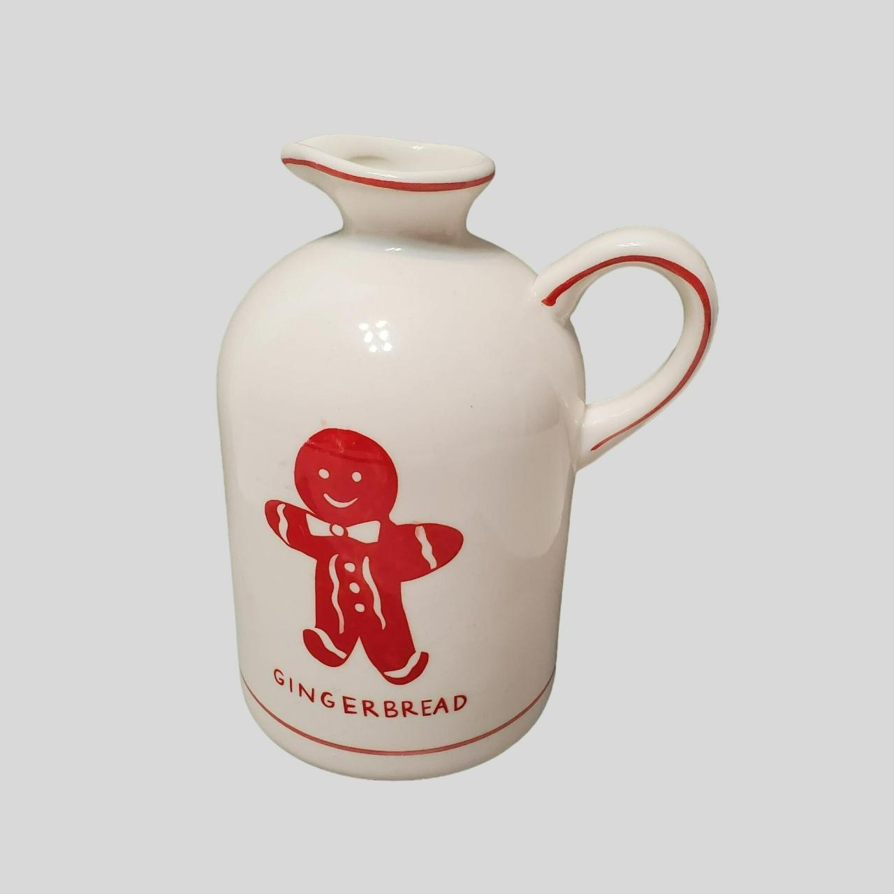 Molly Hatch Anthropologie Gingerbread Pitcher, 7"... - Depop