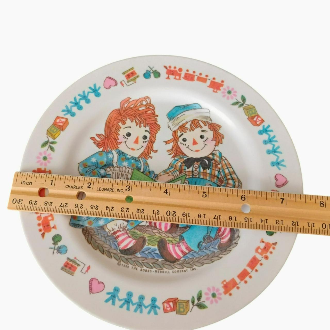 Vintage Raggedy Ann & Andy Plate 3101 Oneida Deluxe... | Depop