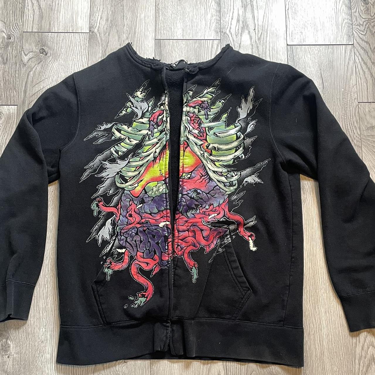 Vurt zip up jacket Missing zipper piece easy... - Depop