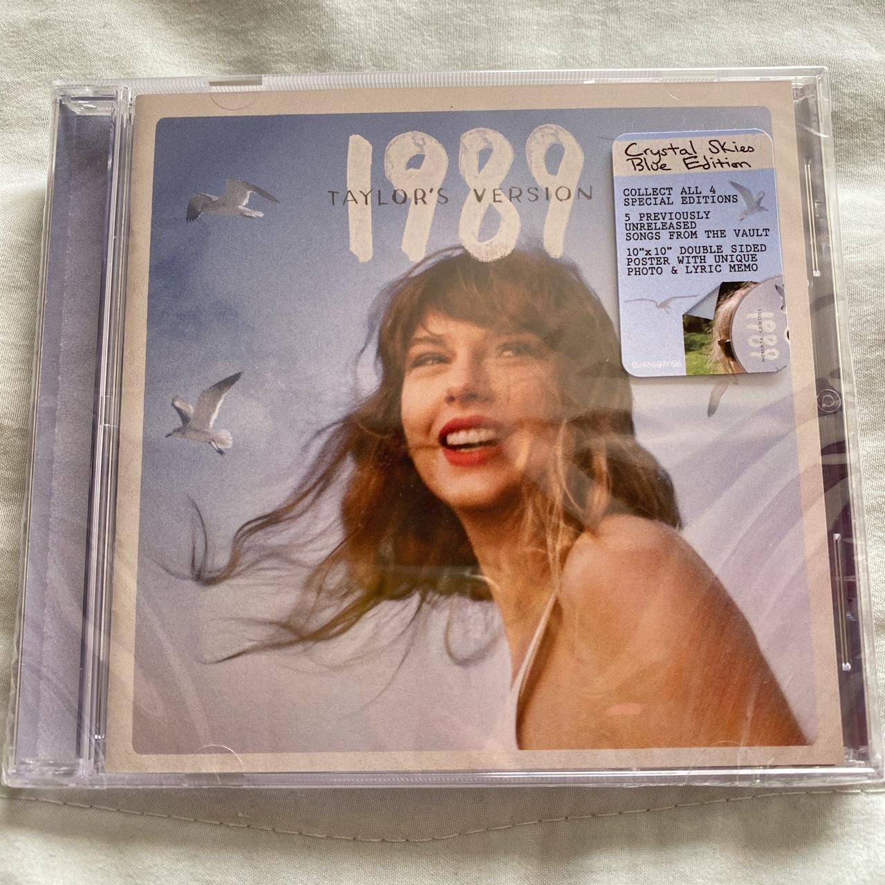 1989 (tv) taylor swift cd crystal skies blue edition - Depop