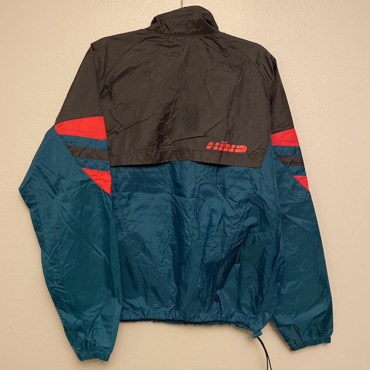 Vintage HIND 80s Windbreaker Color -... - Depop