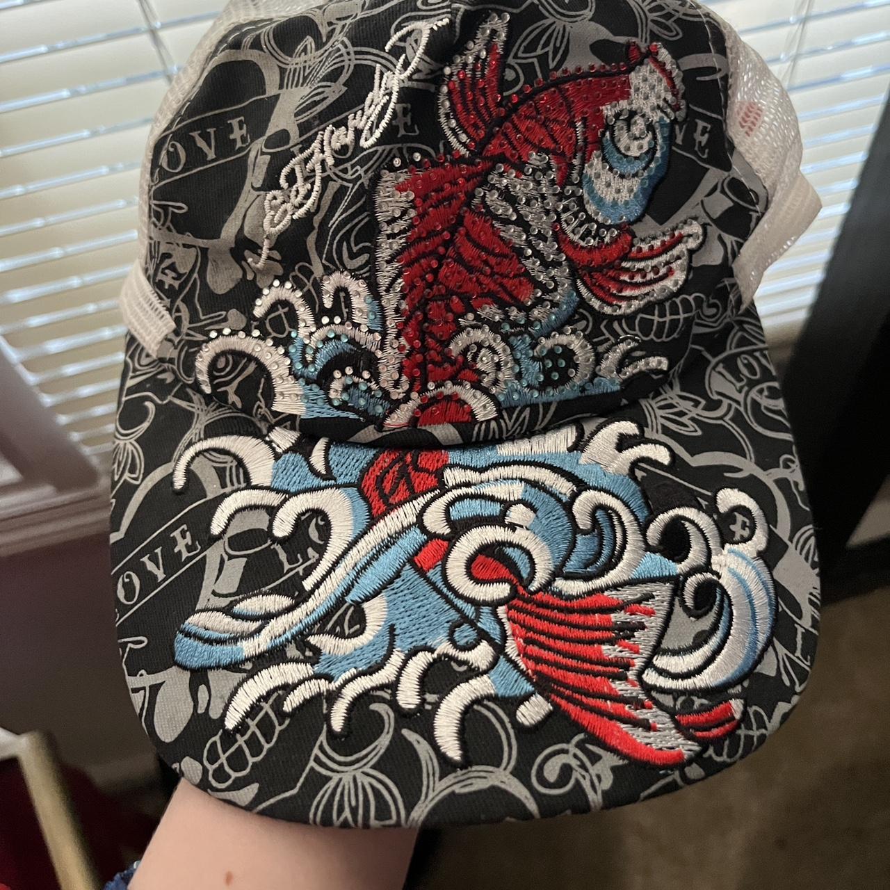 Ed Hardy Women's Multi Hat | Depop