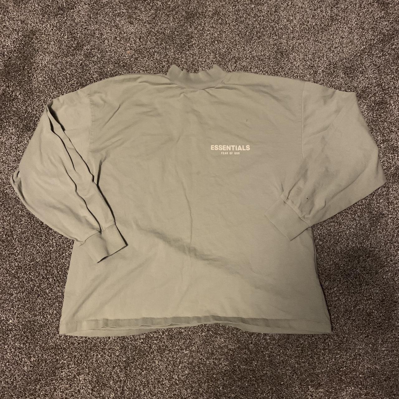 Light green Essentials Fear of God long sleeve only... - Depop