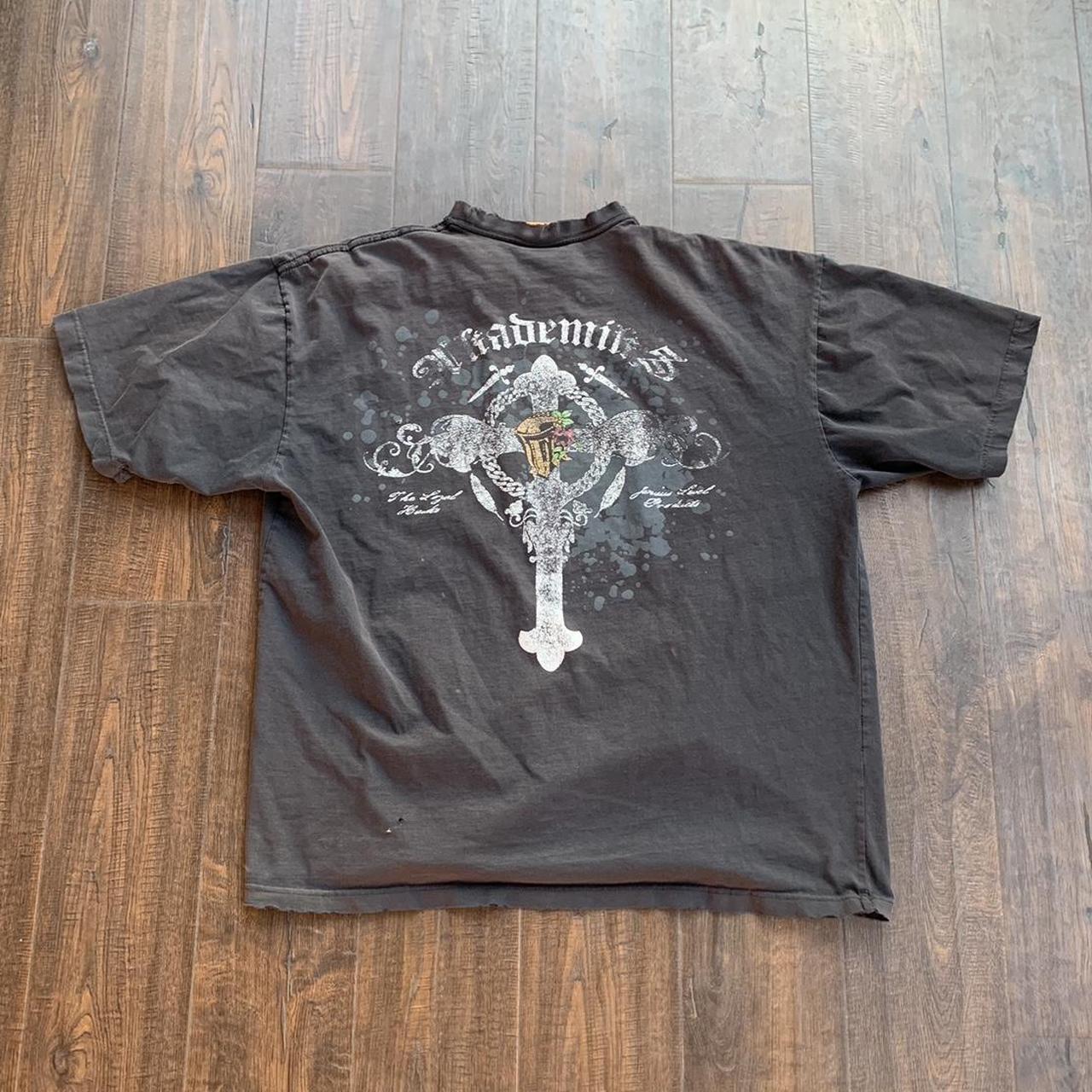 Akademiks jeans, Y2K graphic T-shirt with graphics... - Depop