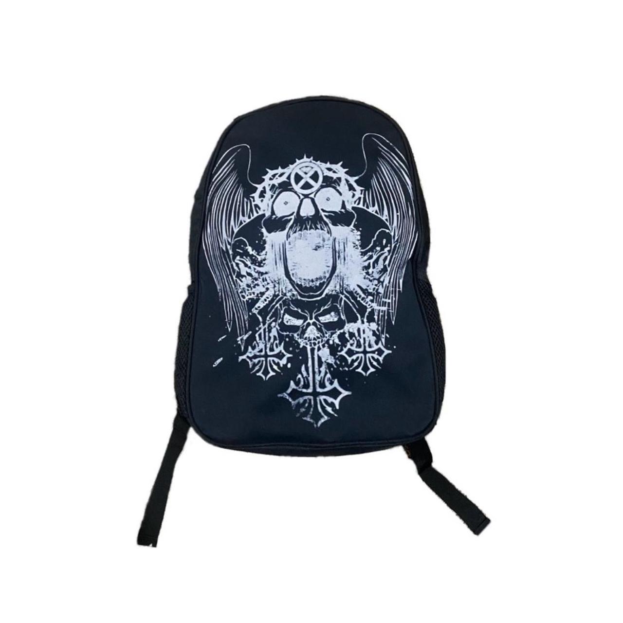 Xsizedown skull Ken Carson custom backpack.... - Depop