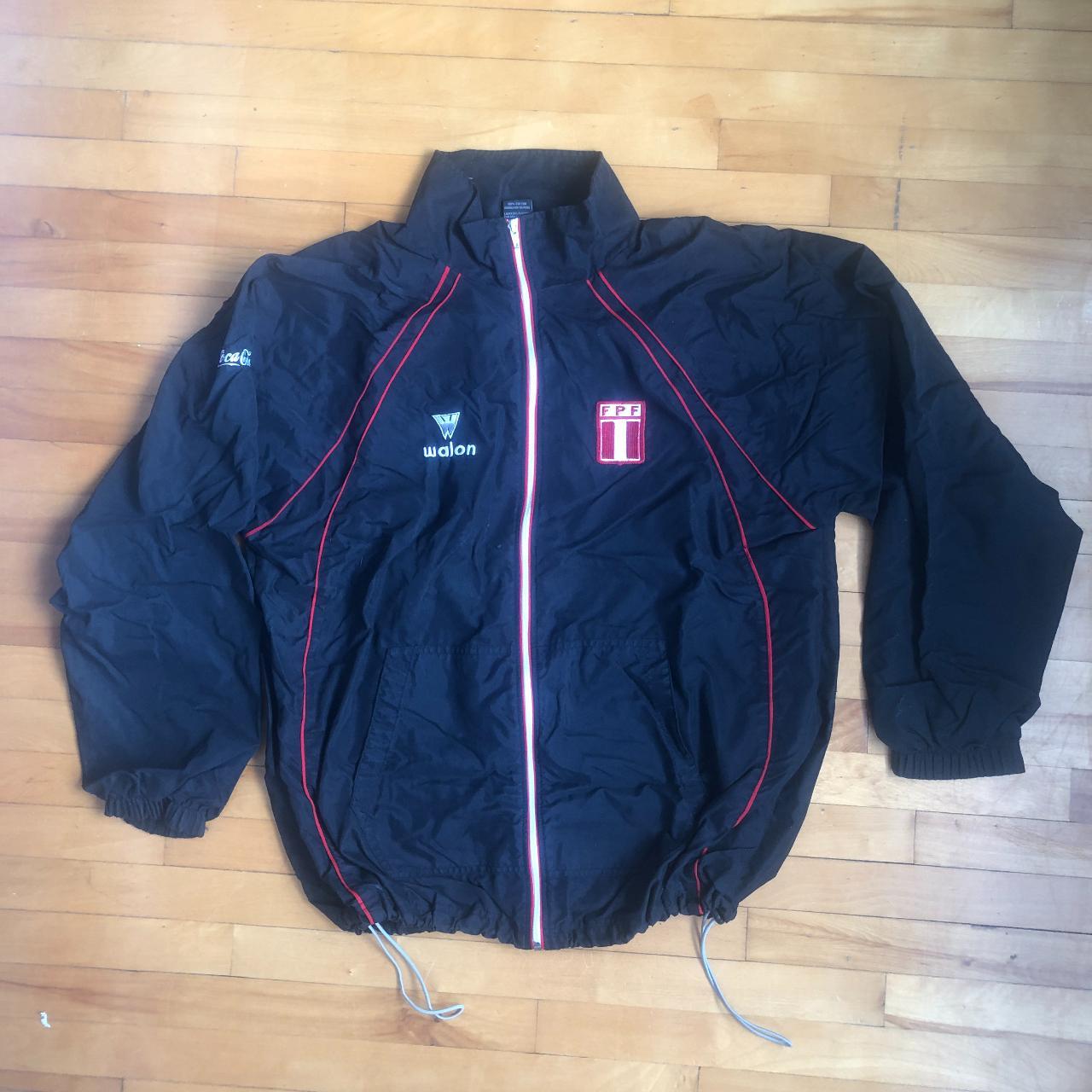 Marathon FPF Peru Soccer Peru Zip Team Track Jacket - Depop