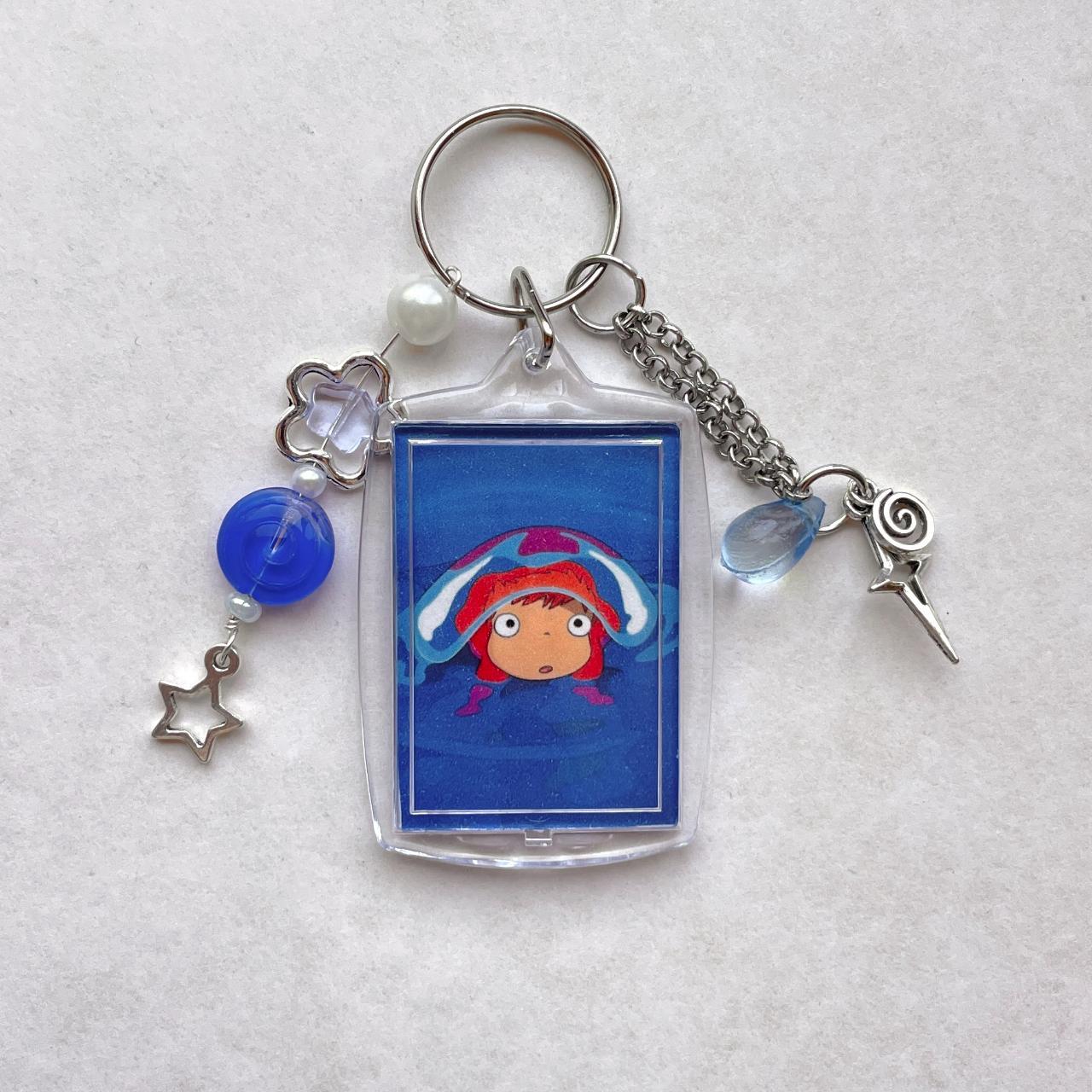 'ponyo' keychain photo charm ☆ inspired by Hayao... - Depop