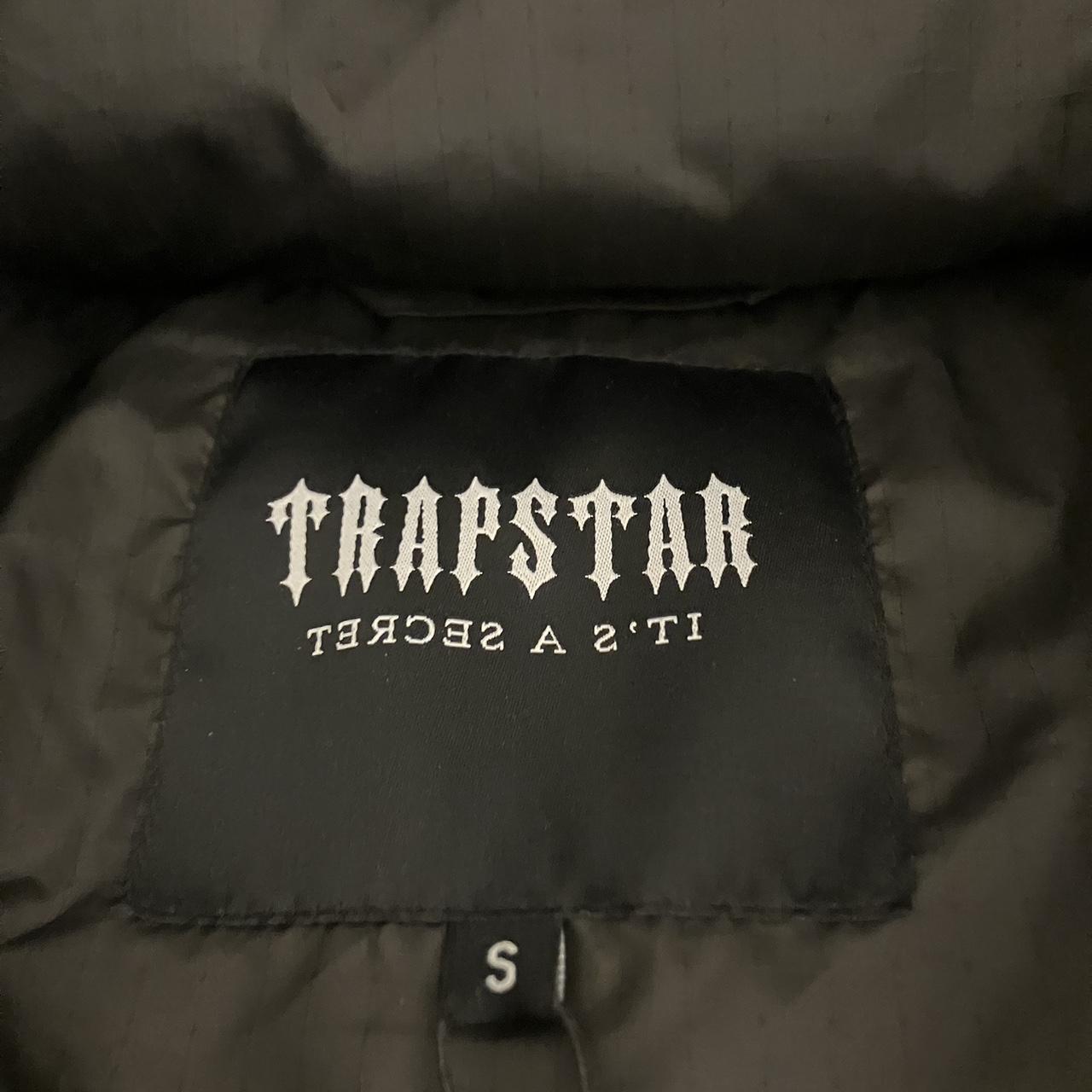 Black trapstar London shooters coat - Depop