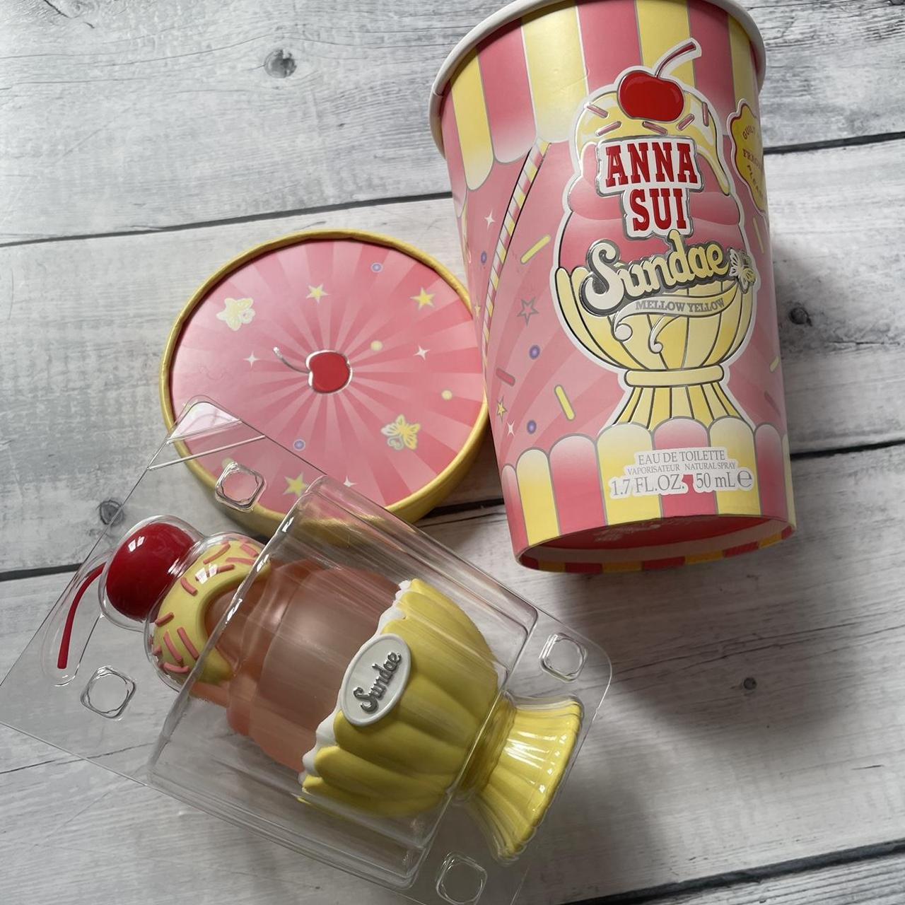 Anna Sui Sundae Eau De Toilette in Mellow Yellow... - Depop