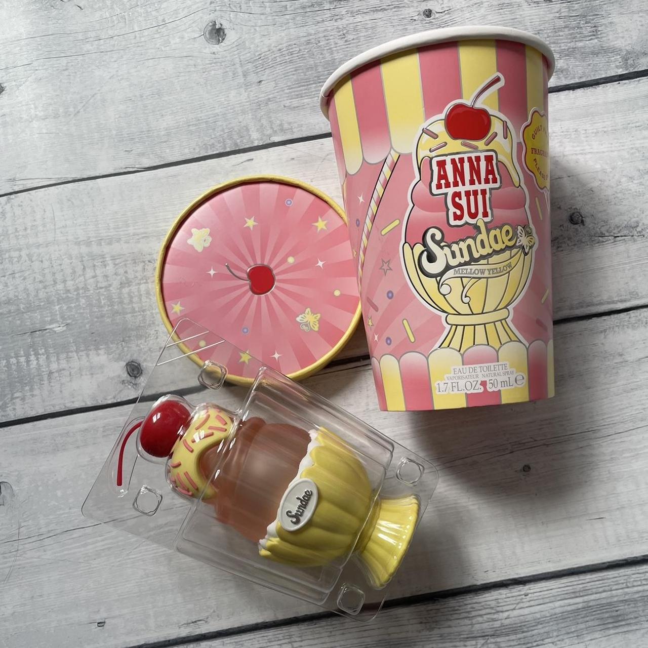 Anna Sui Sundae Eau De Toilette in Mellow Yellow... - Depop