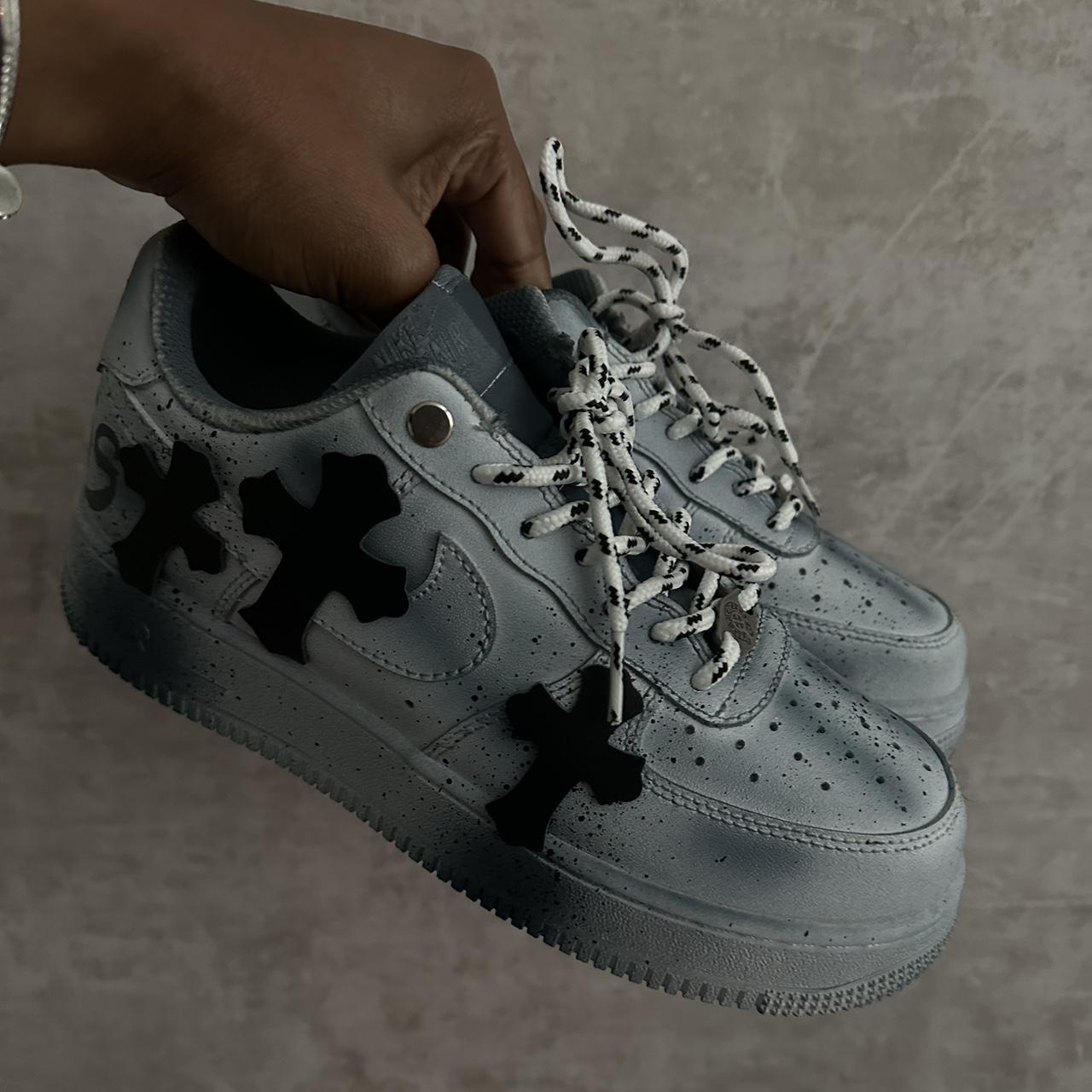 Chrome H. Af1 Custom - Super dope shoes! - New... - Depop