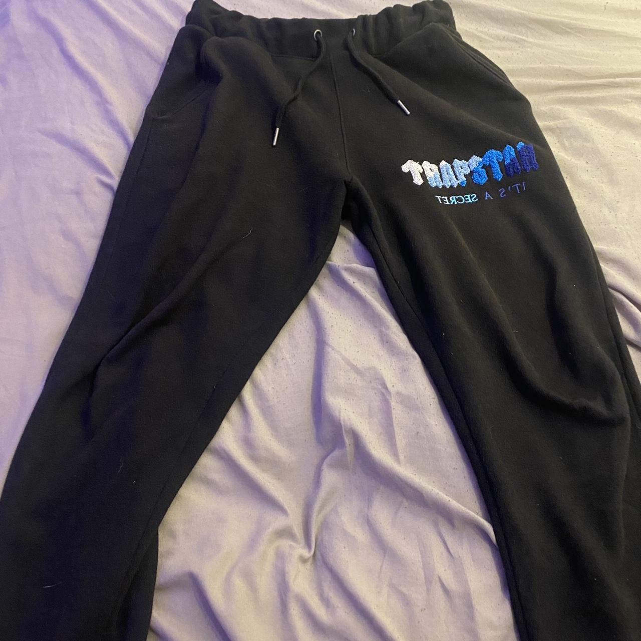 Trapstar joggers size s worn a Hand-full Off times - Depop