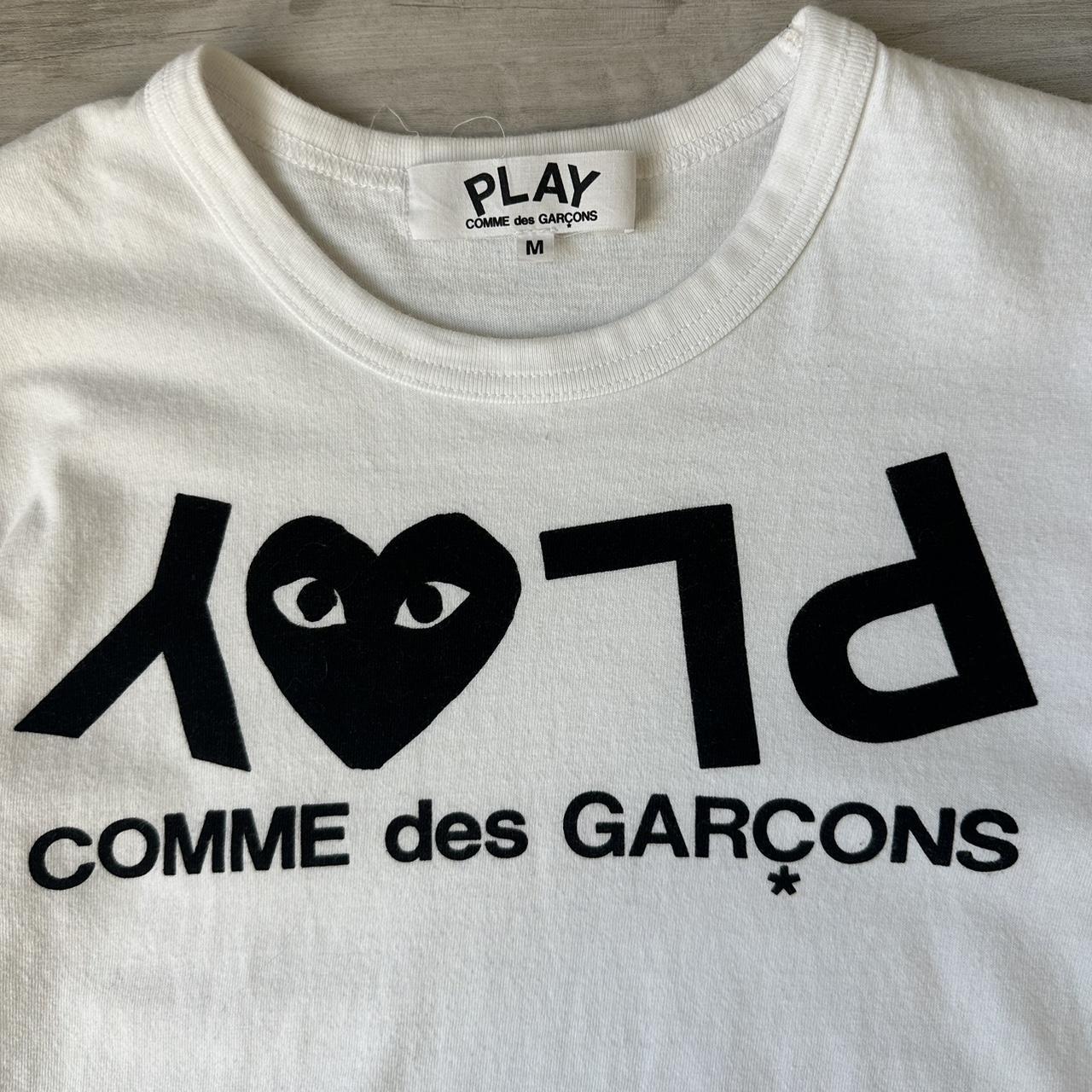 CDG Comme Des Garçon Play Size: M (fits s) Dm for... - Depop