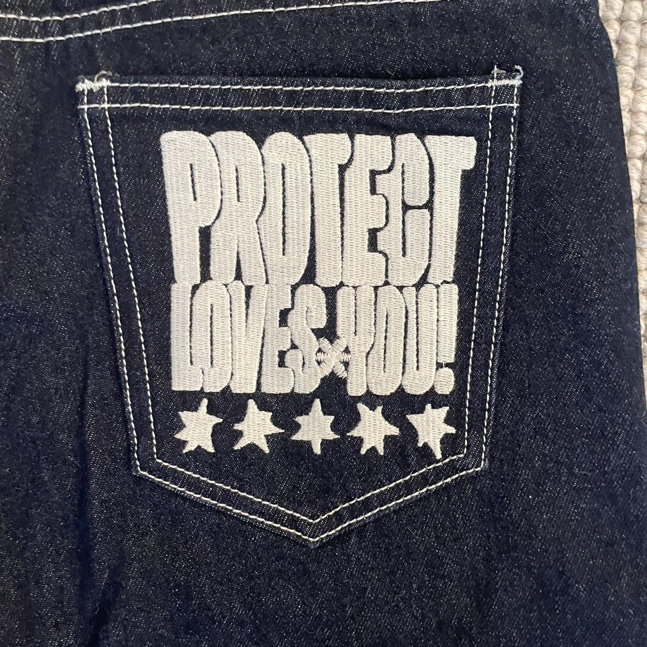 Protect ldn jorts Brand new Baggy fit Jorts Size... - Depop