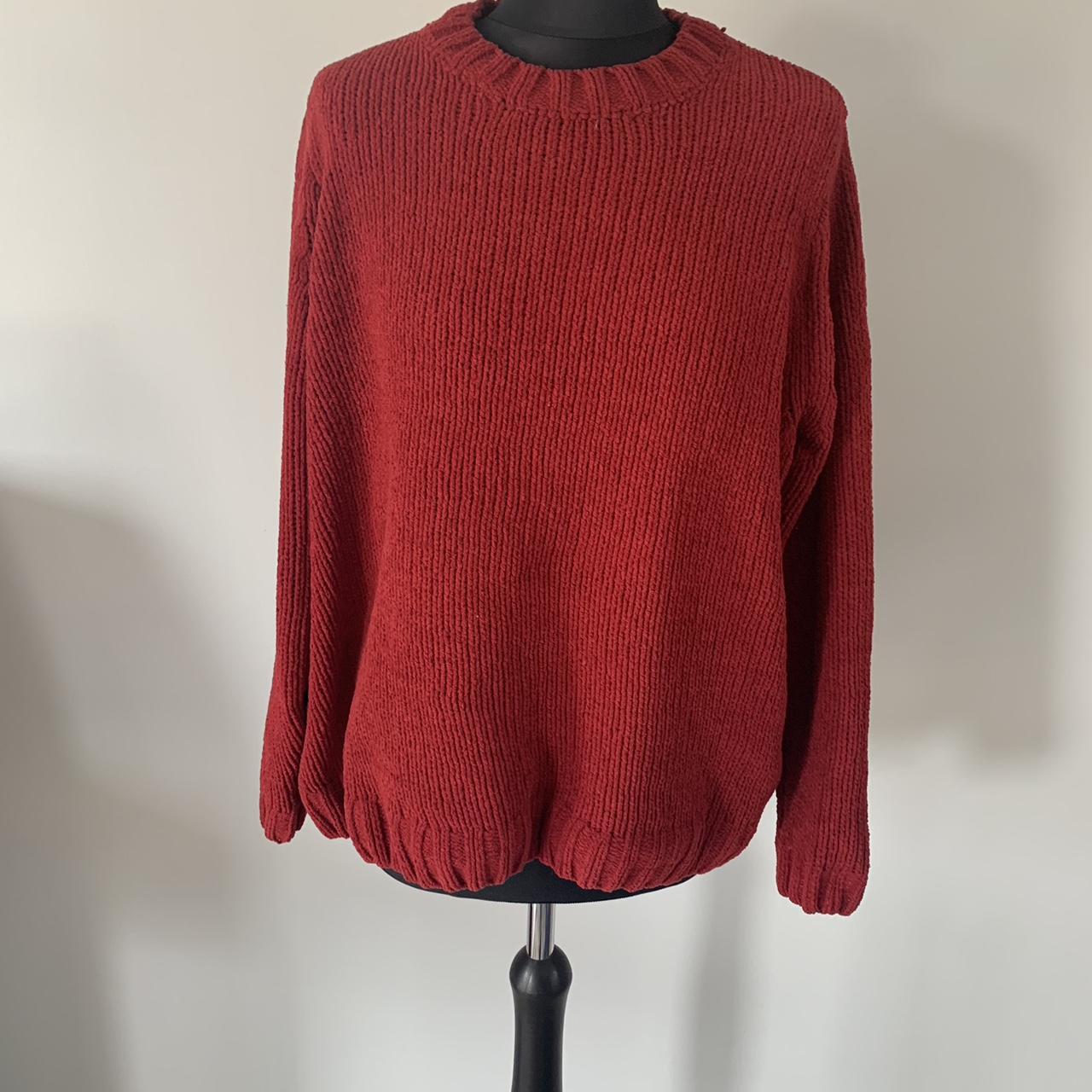 Women’s Red knit jumper Size 8-10 Brand- Ridge & Co - Depop