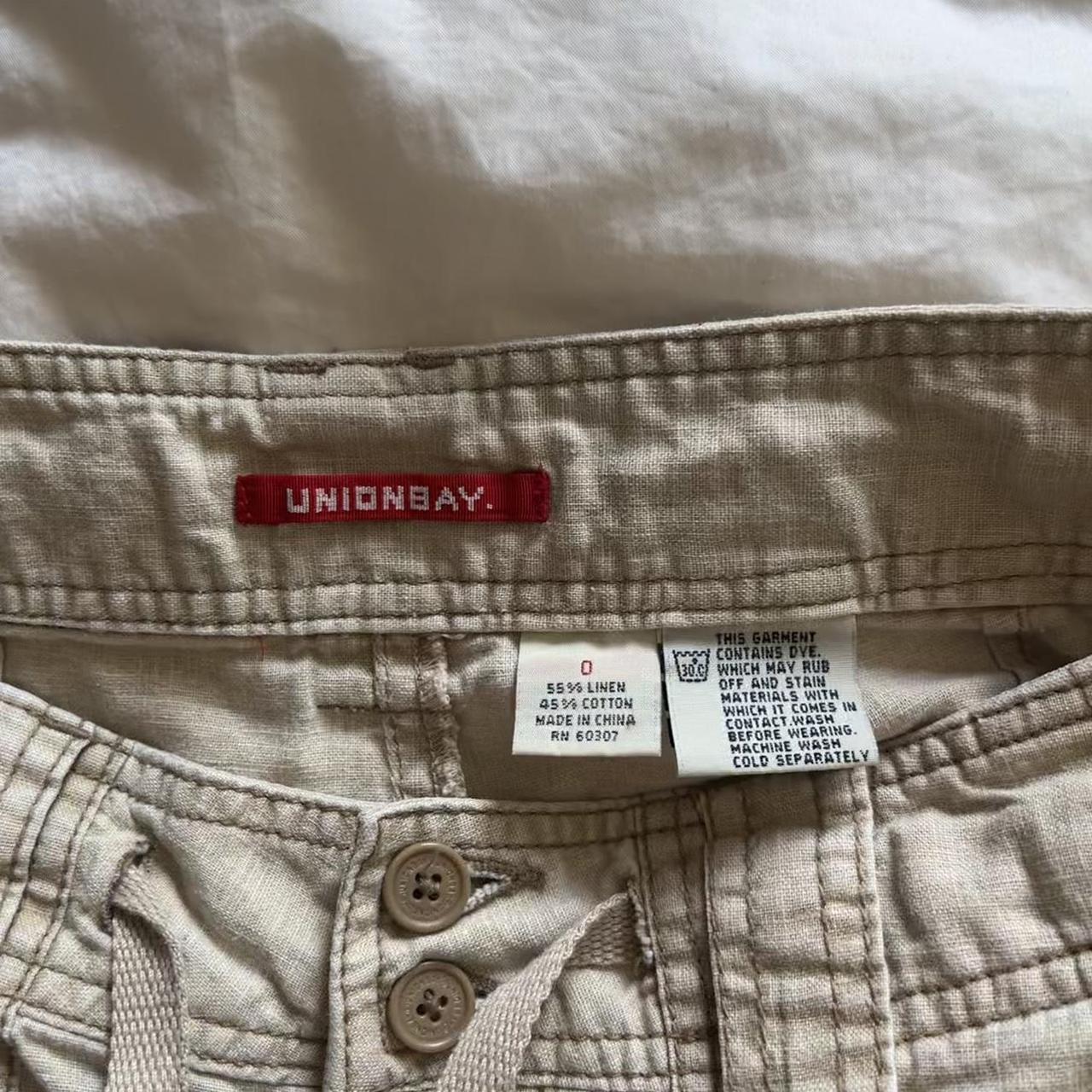 Union bay linen light tan pants ☆ Super cute and... - Depop