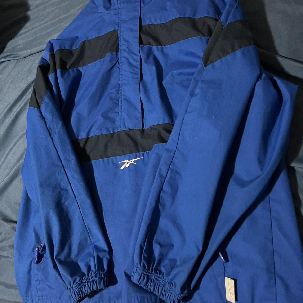 Vintage Reebok jacket great color size small in... - Depop
