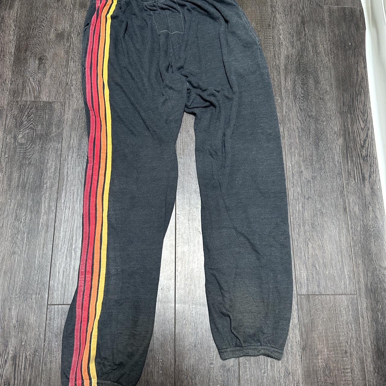 XL Aviator Nation’s Men Sweatpants. Small hole by... - Depop