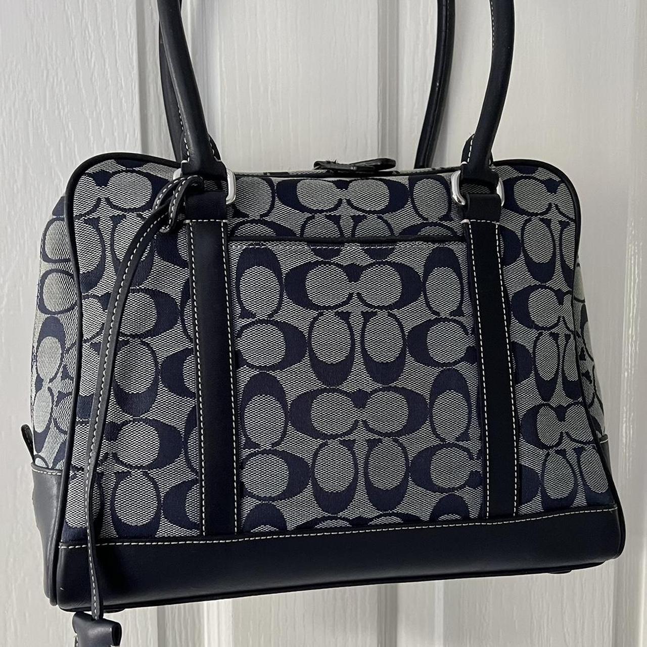 rare 2001 coach signature satchel/shoulder bag -... - Depop