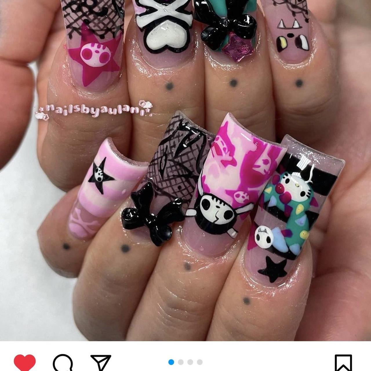 custom press ons! do you want strong long lasting... | Depop