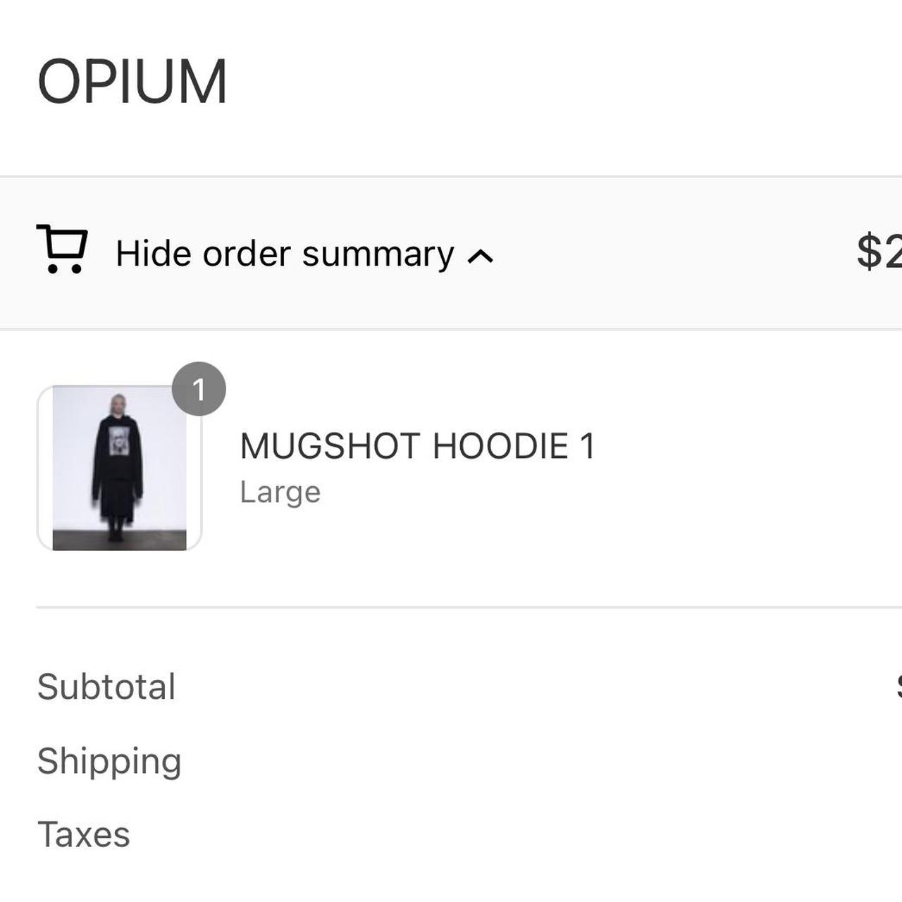 Playboi carti opium mugshot hoodie 1 size L... - Depop