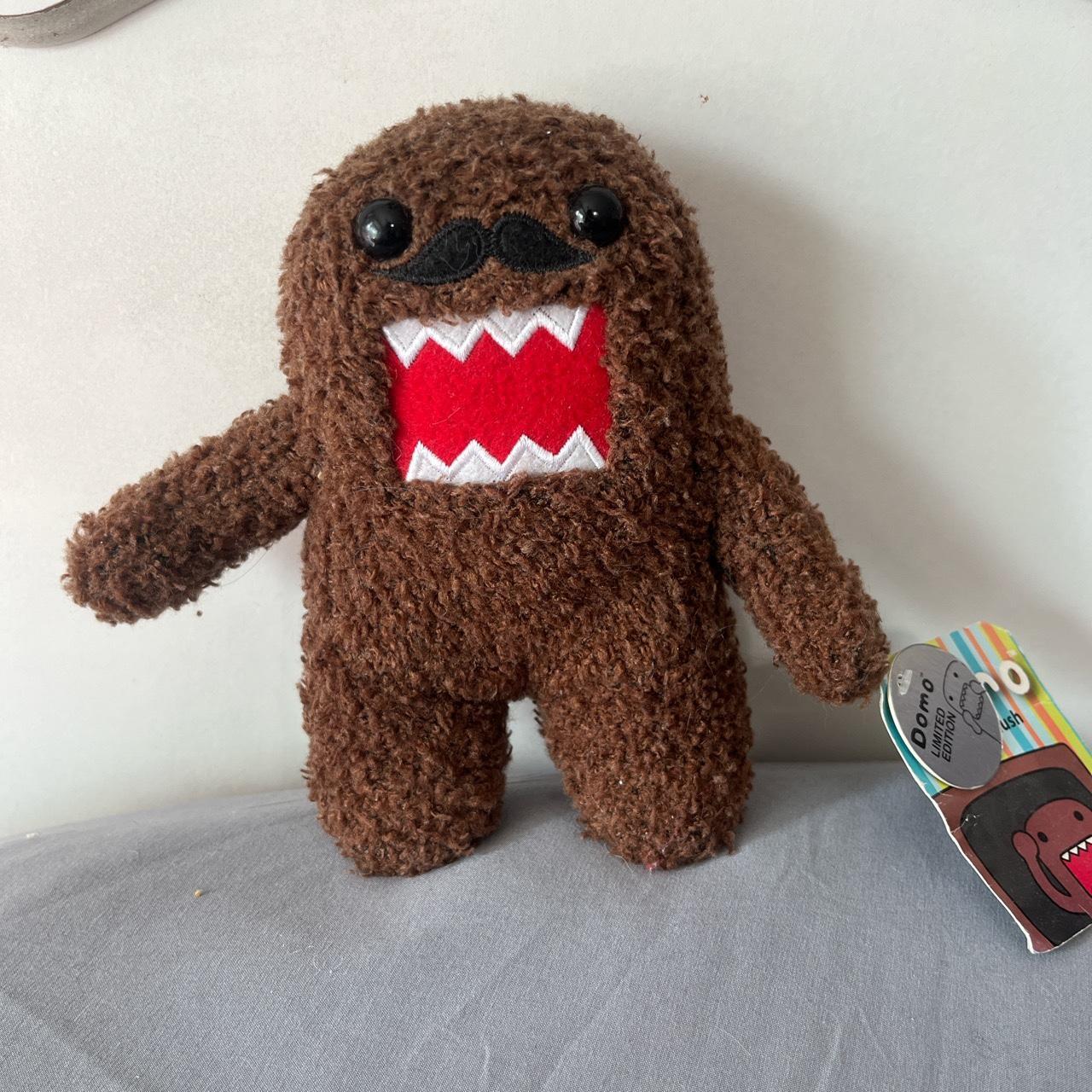 domo mustache stuffed animal #domo - Depop