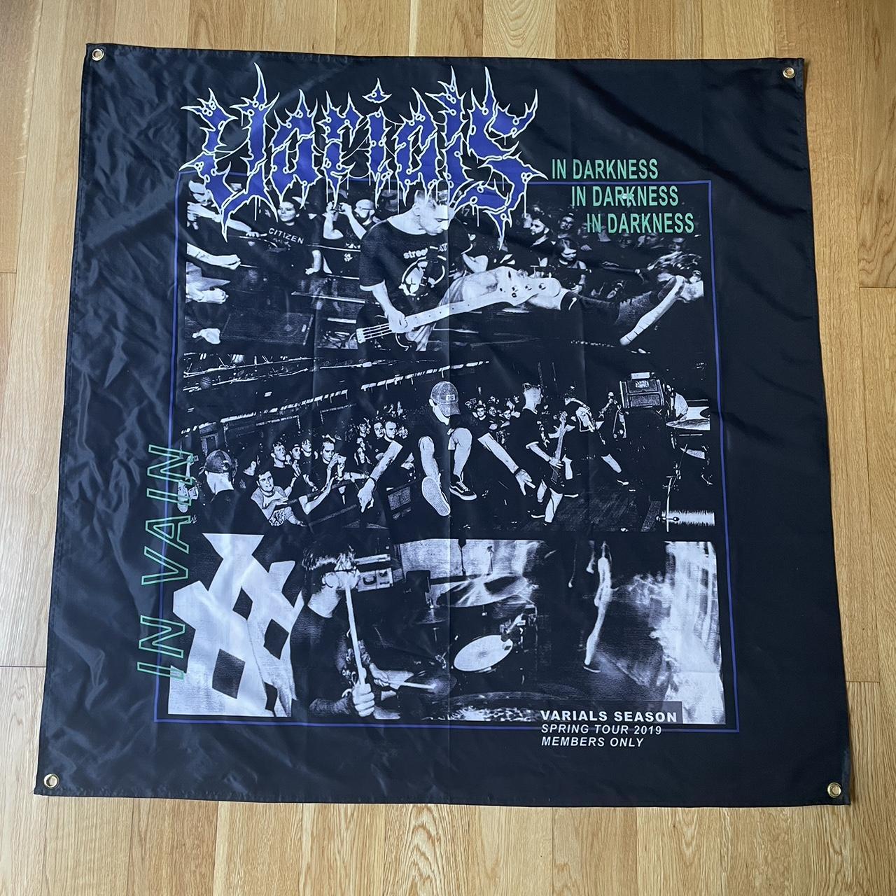 Varials “In Vain” Wall Flag #varials #metalcore... - Depop