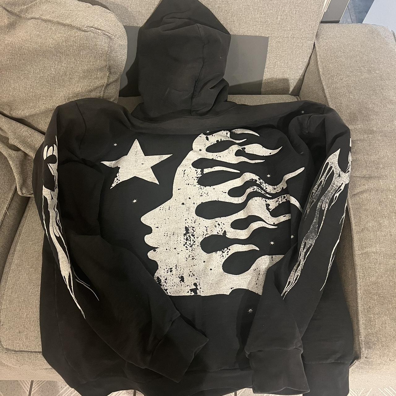 Hellstar racer hoodie | Depop
