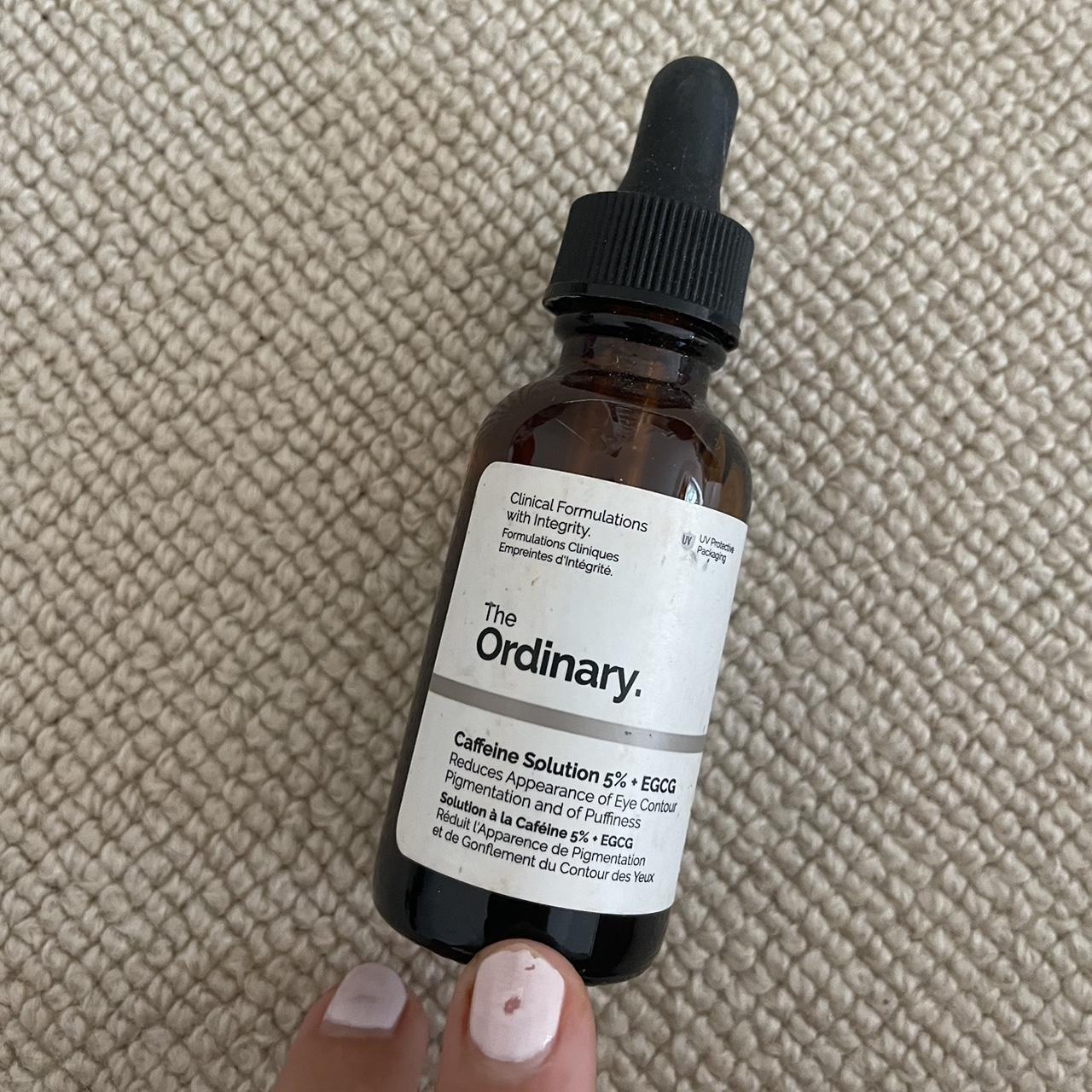 The ordinary caffeine drops - half used RPR £7.90 - Depop